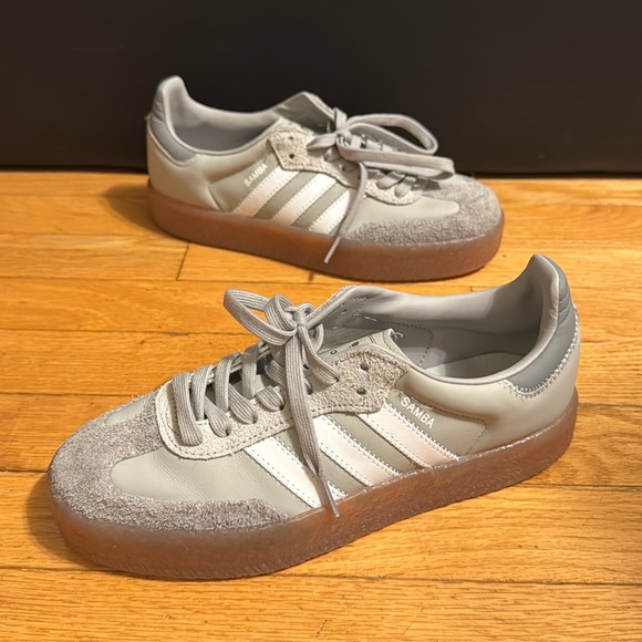 adidas | Shoes | Adidas Sambae Grey Asst Asa | Poshmark